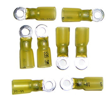 Yellow Ring Terminal #10 hole - YRT10 – Offshore Marine